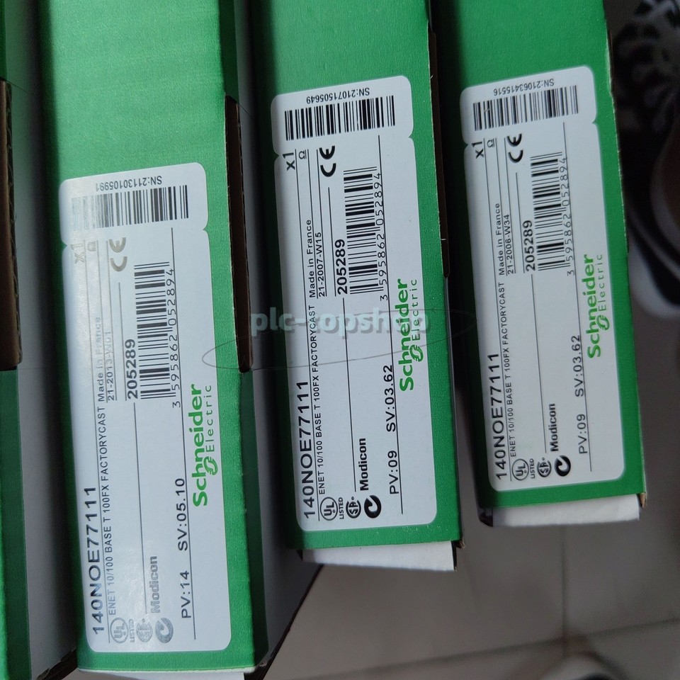 Schneider 1PC 140NOE77111 PLC Module New 140 NOE 77111 | eBay