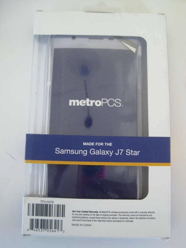 Samsung Galaxy J7 Star Gel Case MetroPCS Pink Glitter Squares Gray | eBay