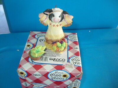 VINTAGE Mary's Moo Moos, Moo Thanking, Indian Girl, B/N/I/B 1998 | eBay