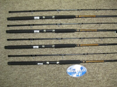 4PK OKUMA CLASSIC PRO GLT 8'6 COPPER/LEADCORE TROLLING ROD CP-CL-862M ...