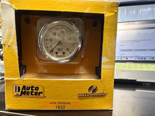 Engine Coolant Temperature Gauge Auto Meter 1832 for sale online | eBay