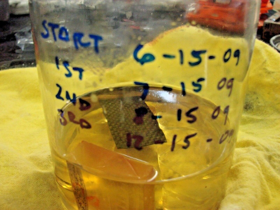 Gasoline Resistant Epoxy Resin 4 Coating & Patching Metal & Fiberglass ...