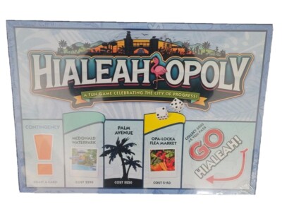 Hialeahopoly Monopoly Hialeah Game Hialeah Opoly Board Game | eBay