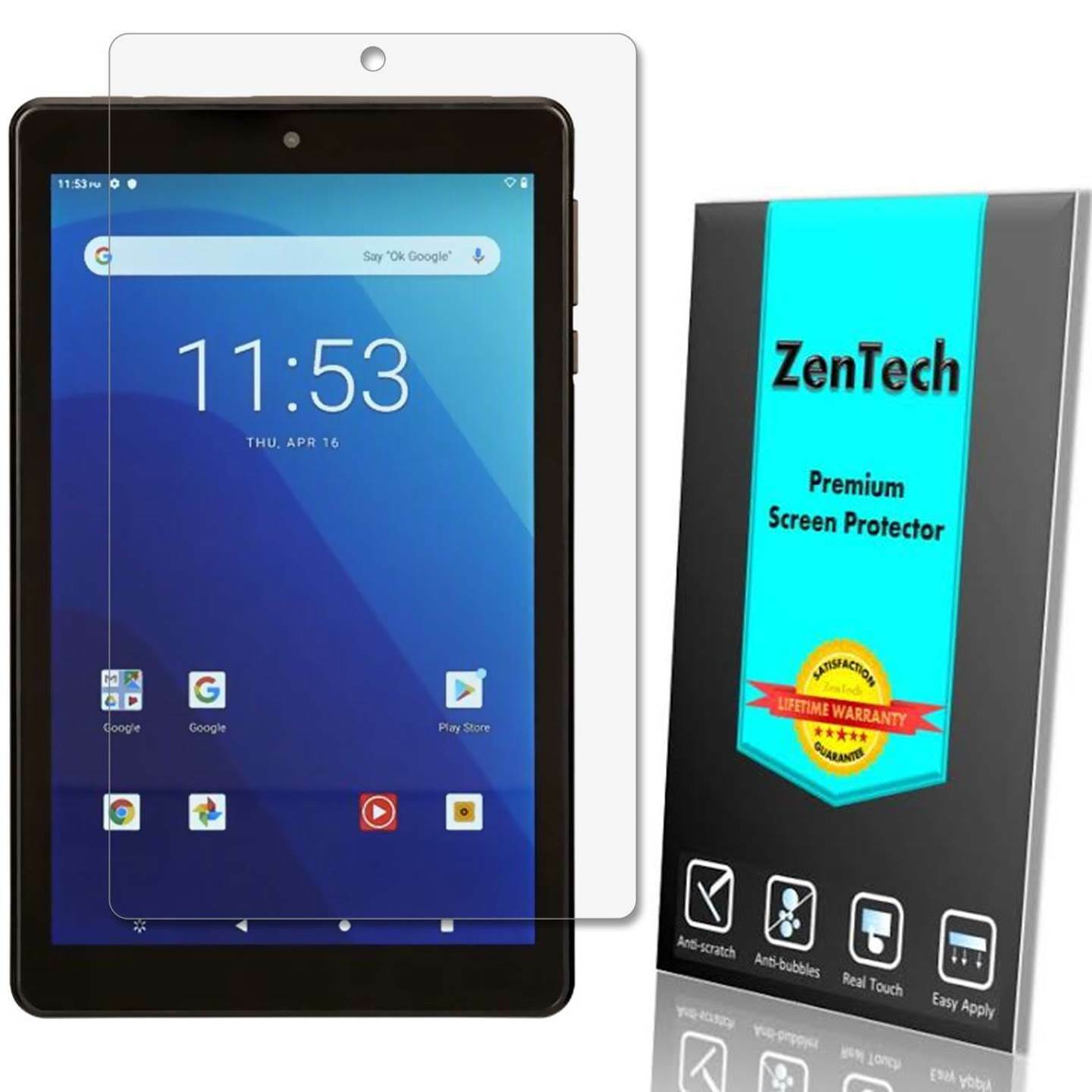 Anti Blue Light Screen Protector Film Guard Shield Cover For Onn 8 ...