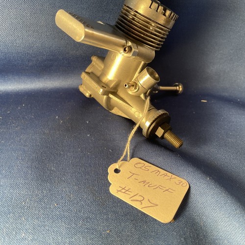 OS MAX 30 C/L WITH T-MUFFLER EXCELLENT #127 | eBay