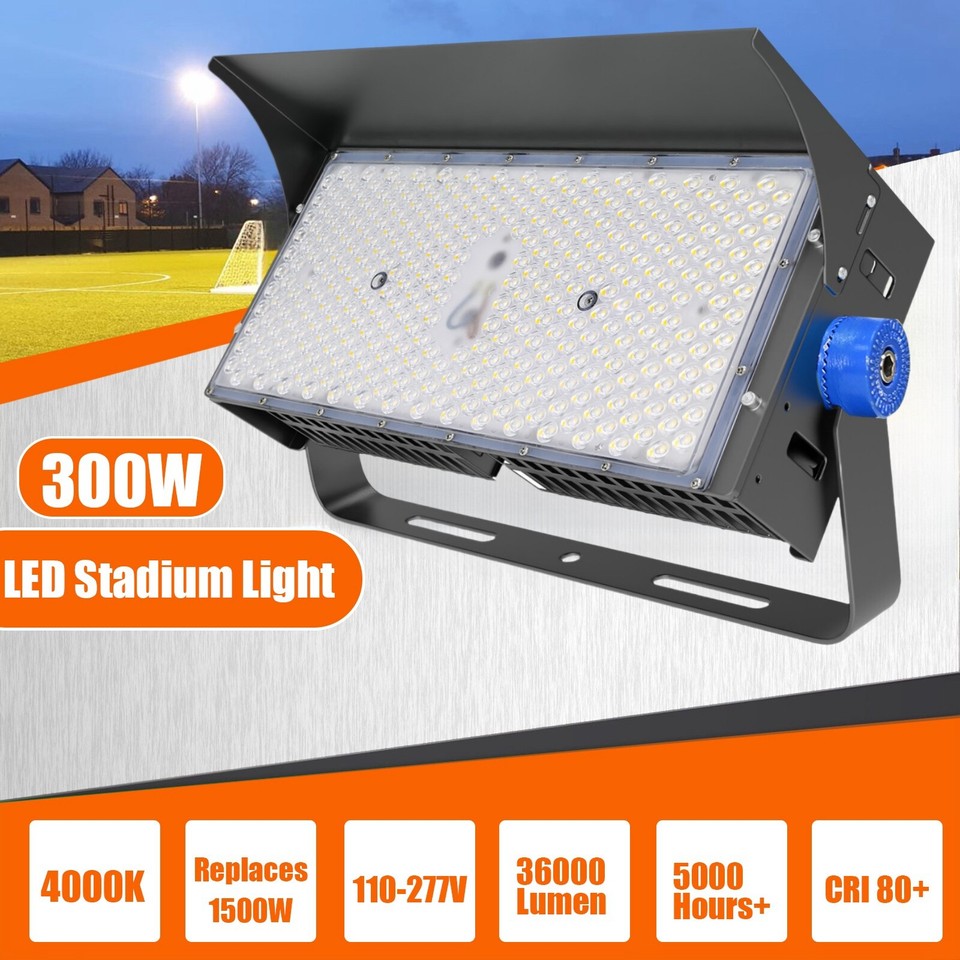 Led Stadium Flood Lights Outdoor 1500W Equivalent Super Bright ...
