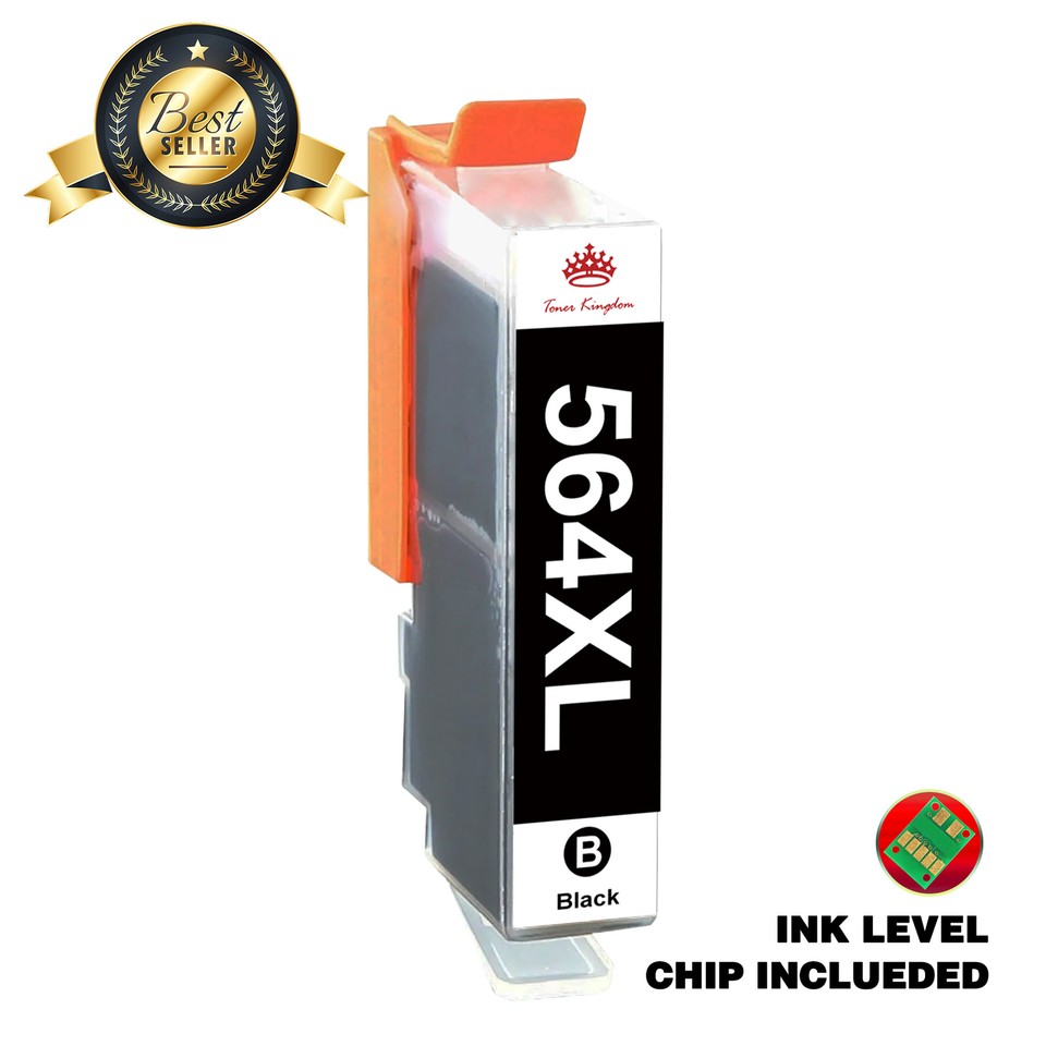 564XL Ink Cartridge for HP Photosmart 5510 7510 7525 Deskjet 3520 3522 ...