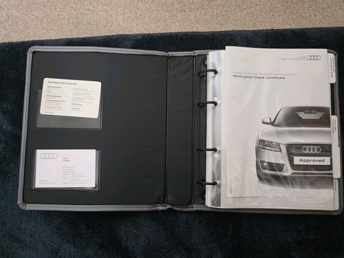 GENUINE AUDI WALLET DOCUMENT MANUAL HANDBOOK SERVICE BOOK FOLDER | eBay UK