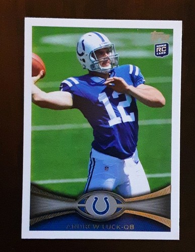 ANDREW LUCK 2012 TOPPS RC ROOKIE CARD 140 | eBay