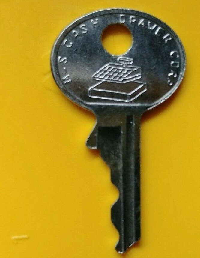 M-S 301 Key for MS / International Cash Drawer Register Tills MR301 ...