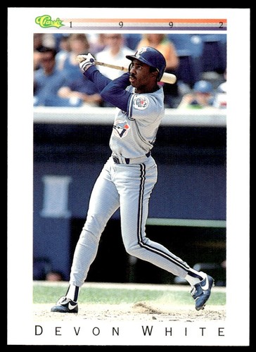 1992 Classic I #T95 Devon White - Toronto Blue Jays | eBay