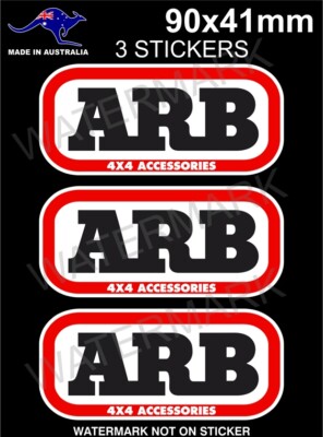 ARB STICKERS STICKER x3 | eBay Australia