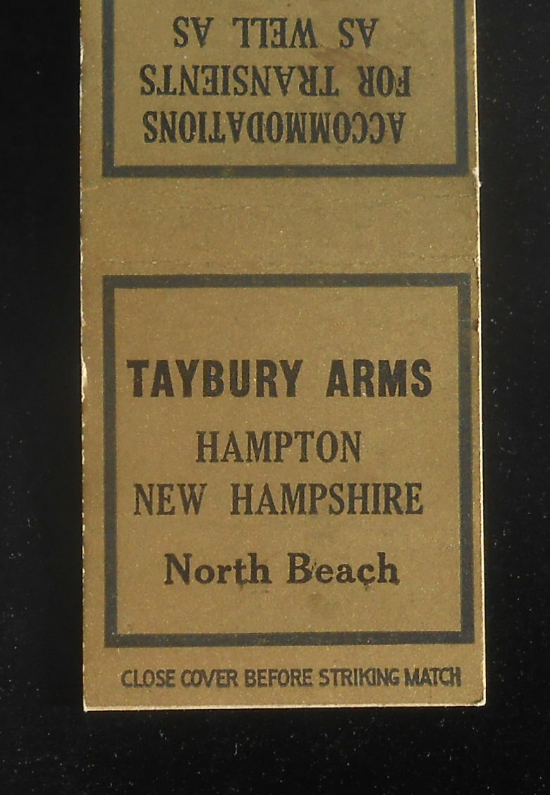 1940s Taybury Arms Charles A. Philbrick North Beach Hampton NH ...