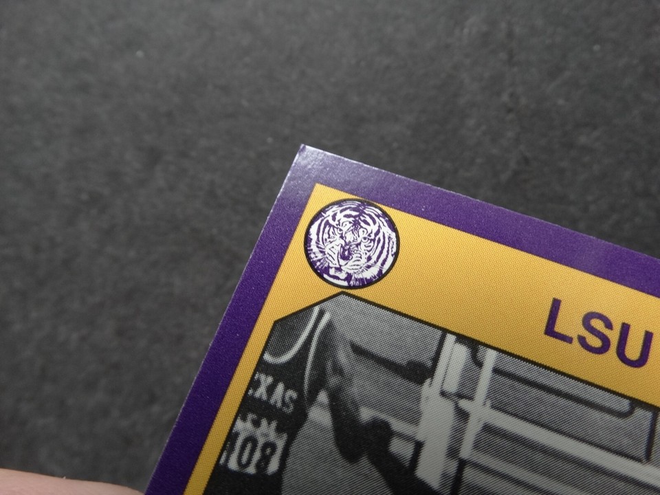 1990 Collegiate Collection LSU Tigers Football Complete Your Set U You ...