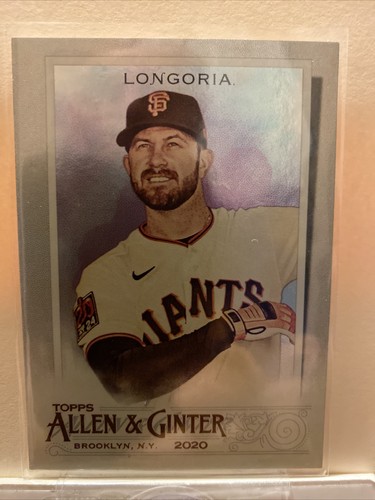 EVAN LONGORIA 2020 Topps Allen and Ginter Silver #173 (G6368) | eBay