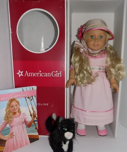 COMPLETE Caroline American Girl Doll LNIB w Meet Outfit, Accessories ...