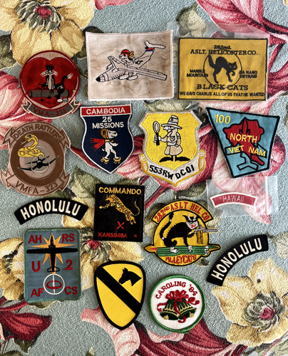 Lot of Unique Vintage Vietnam Era Military Patches | eBay