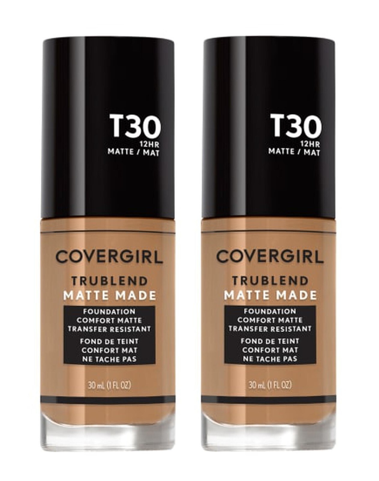 Mulit Packs Covergirl TruBlend Matte Made Liquid Foundation YOU CHOOSE ...