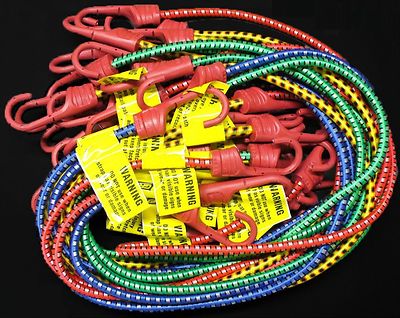 GRUNT TOUGH/RELIABLE OCTOPUS/OCCY/BUNGEE STRAPS/CORDS 75cm/750mm ...