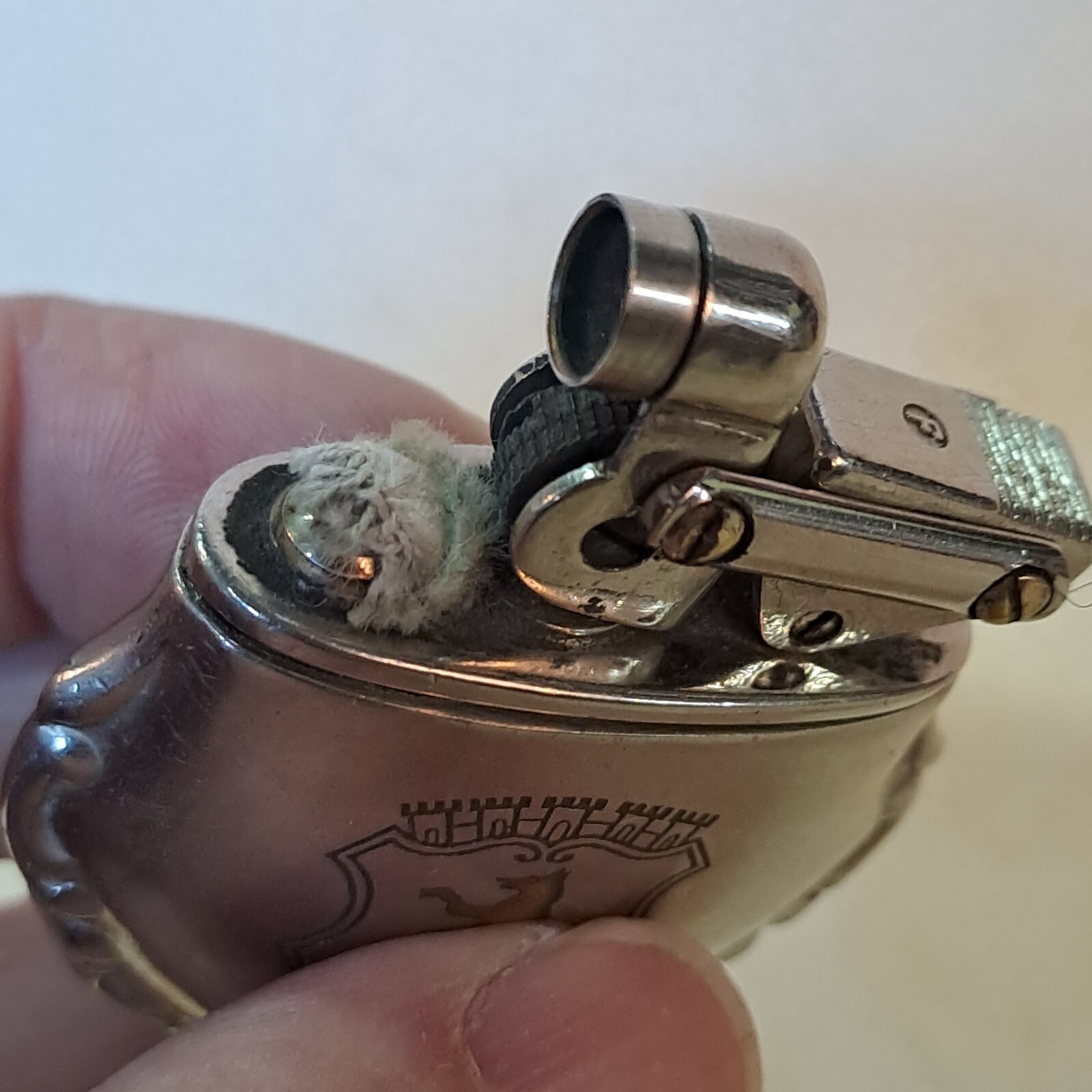 KW 663 (KARL WIEDEN) Semi-Automatic Lighter BERLIN advertising 1930's ...