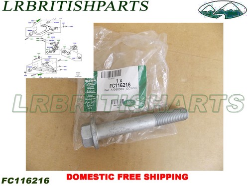 LAND ROVER REAR CONTROL ARM BOLT RANGE ROVER SPORT 05-13 LR3 LR4 ...