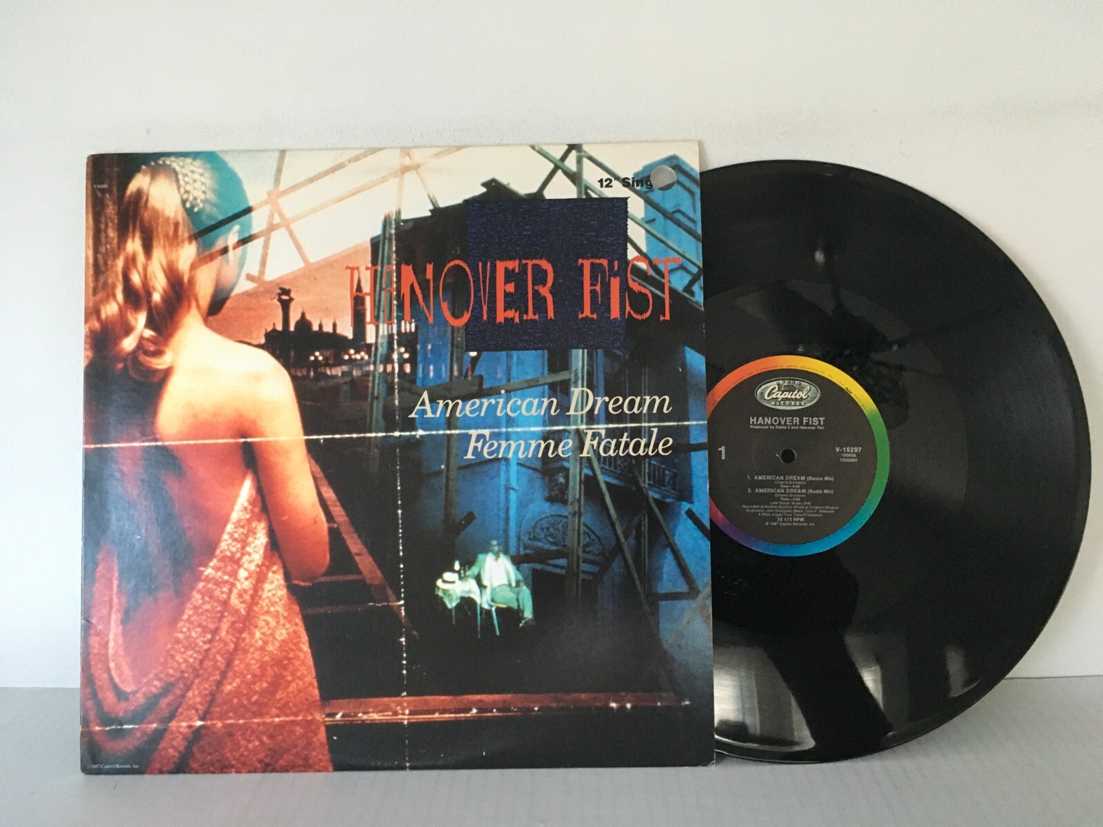 Hanover Fist - American Dream/Femme Fatale - Capitol (1987) SINGLE LP ...