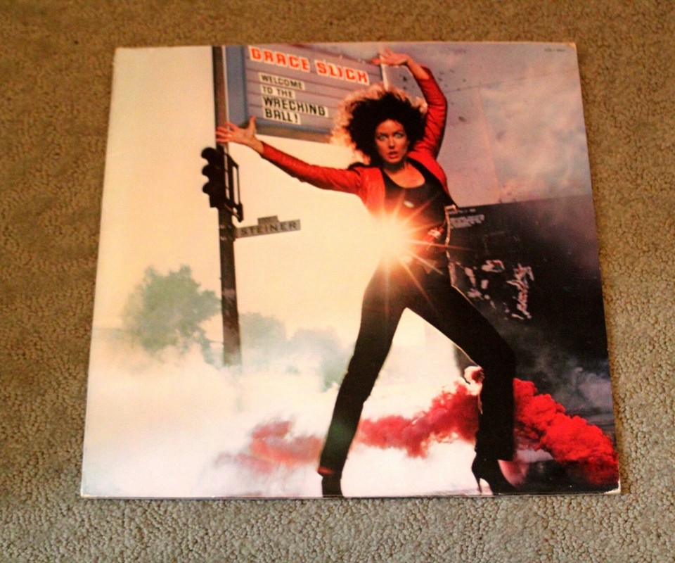 Grace Slick - Welcome To The Wrecking Ball - Vinyl LP Record Album | eBay