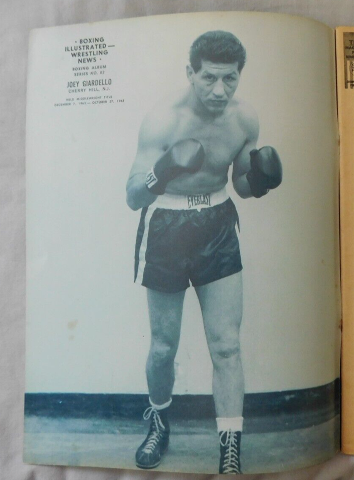 Sandy Sandler - August 1966 Boxing Illustrated Wrestling News Magazine ...