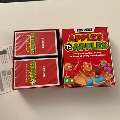 New Apples To Apples Express Card Game BV6 | eBay