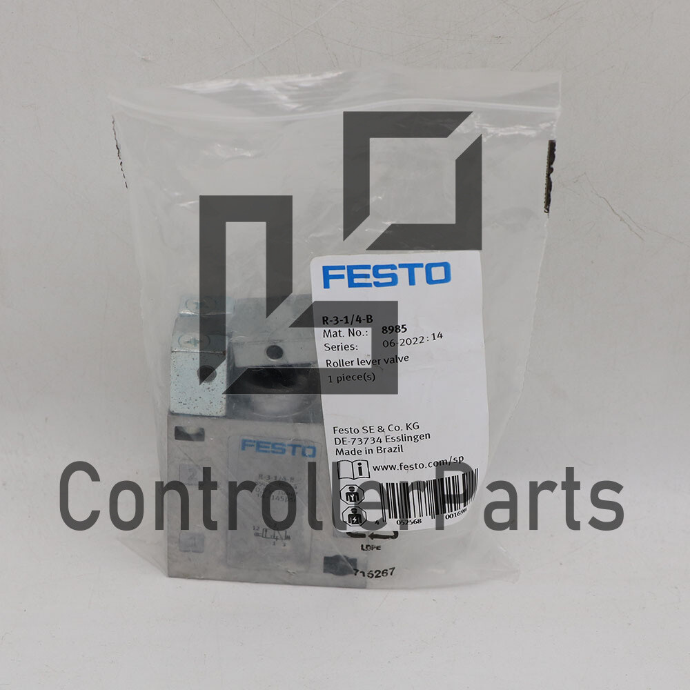 New 1PCS FESTO R-3-1/4-B 8985 Roller Lever Valve | eBay