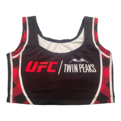 Waitressville Twin Peaks Crop Top Uniform UFC Size XS Halloween Cosplay ...