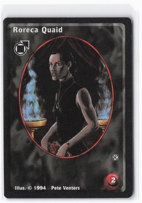 1994 Deckmaster Jyhad Roreca Quaid V:TES Trading Card | eBay