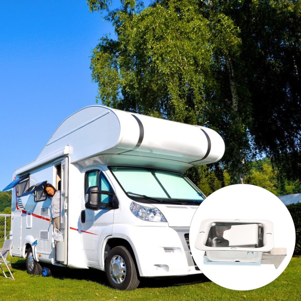 1Pc Stainless Steel Drawer Lock Collision Lock Paddle Handle Lock ...