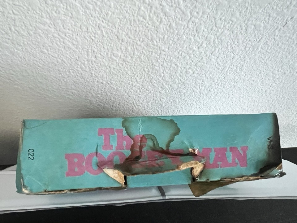 The Boogey Man VHS Slasher Horror RARE Wizard Video Big Box 1986 Cult ...