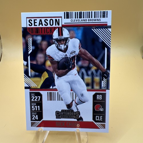 🏈 2024 Panini-Contenders - Nick Chubb Browns #23 | eBay