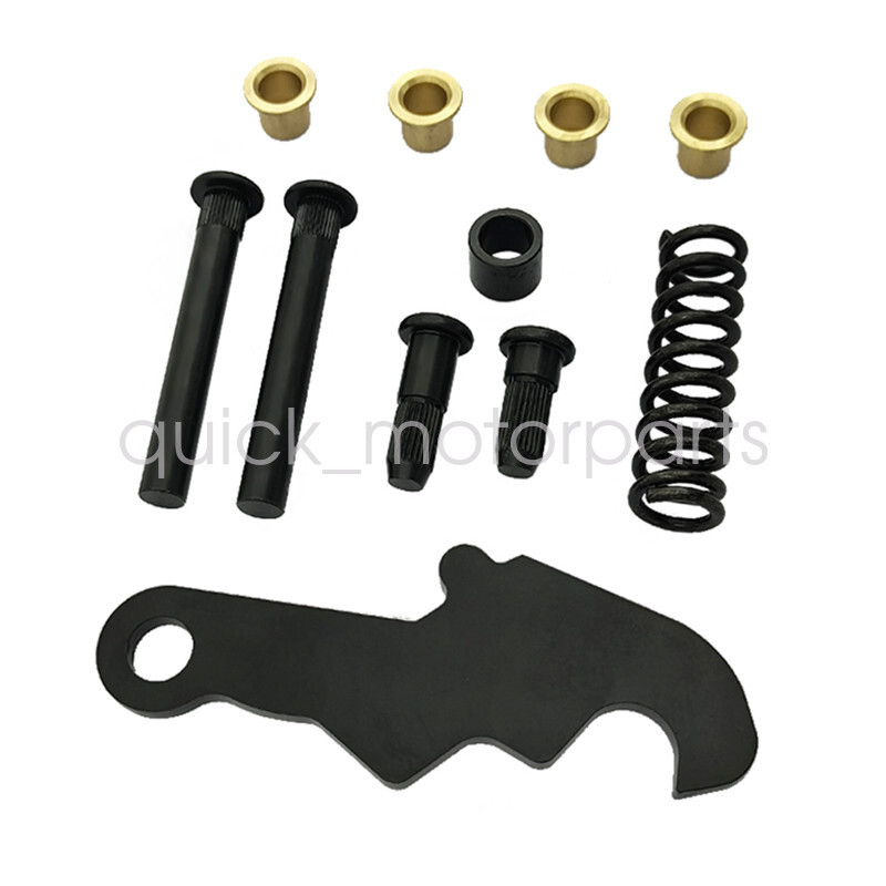 Door Hinge Repair Kit w/Pin Bushing Cam Studs Spring Set For Ford ...