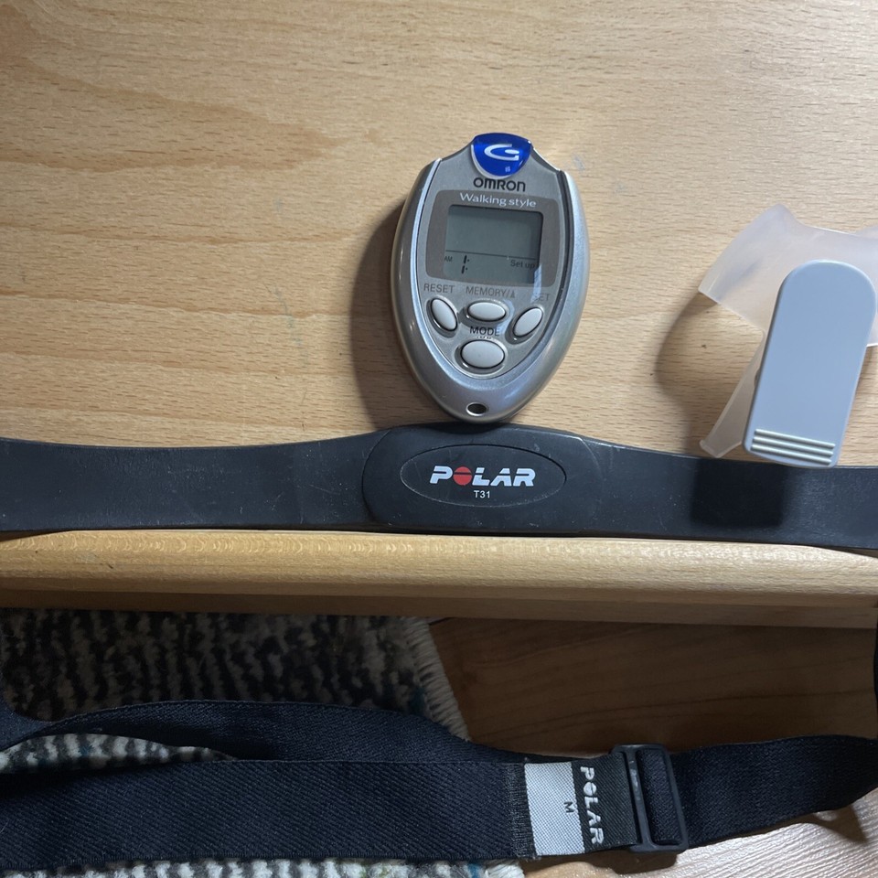 OMRON Walking Style HJ-112 Digital Pocket Pedometer with Clip Tested | eBay