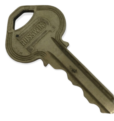 Vintage Russwin Key 2" Made in USA Brass Color | eBay