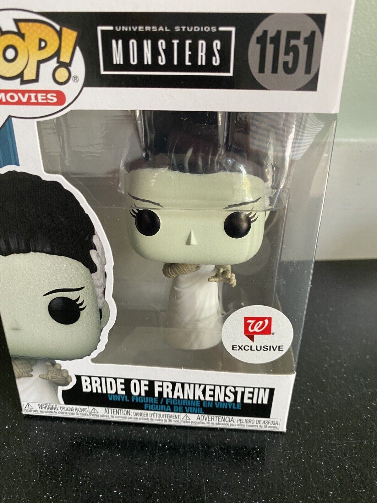 Bride of Frankenstein Funko Pop Monster #1151 Walgreens Exclusive ...