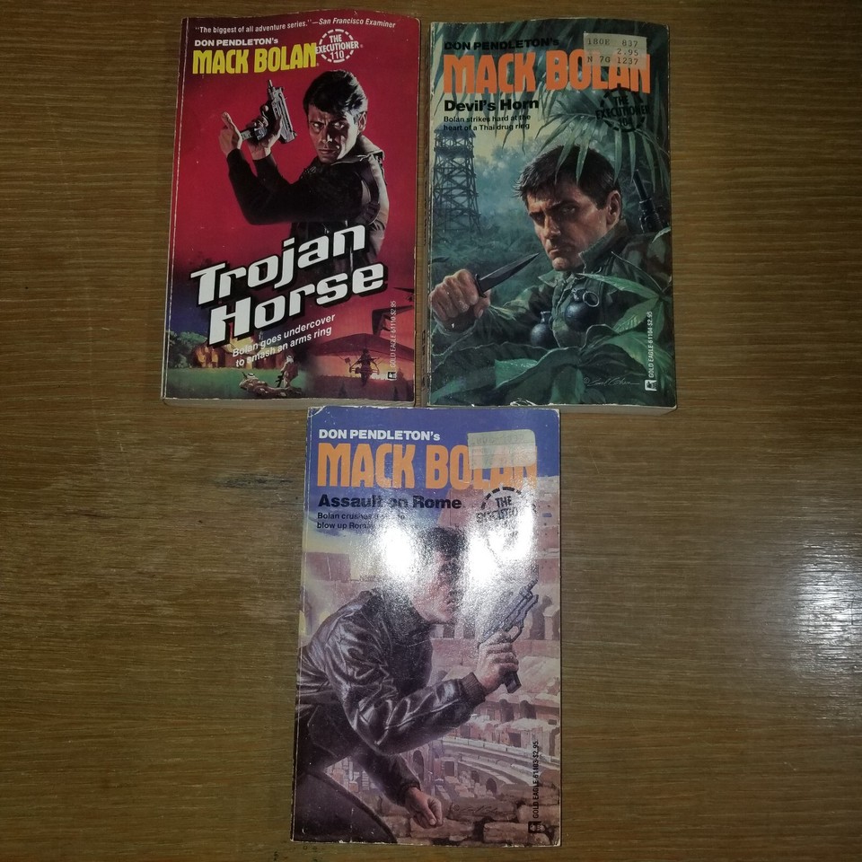 5 Mack Bolan: The Executioner by Don Pendleton paperback | eBay