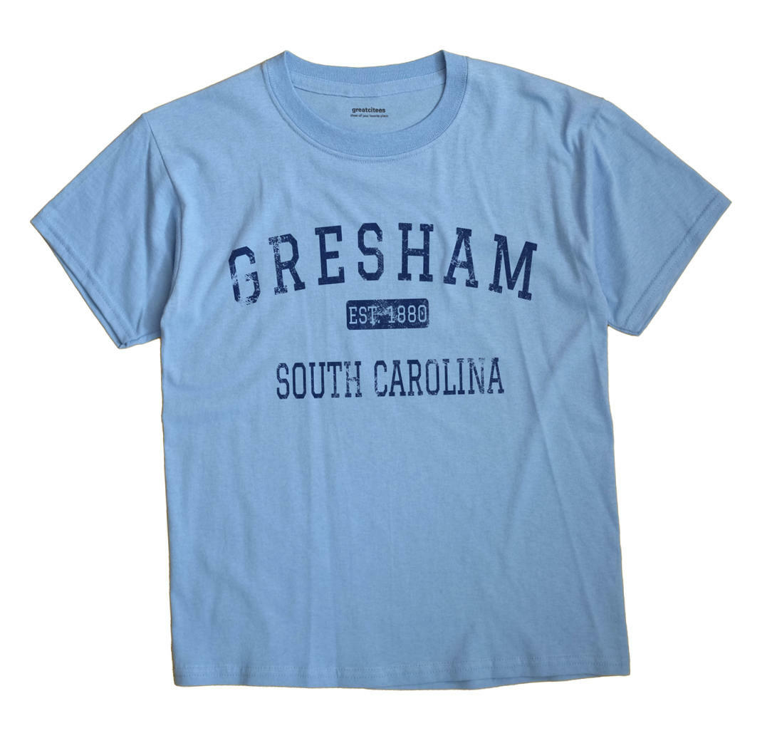 Gresham South Carolina SC T-Shirt EST | eBay