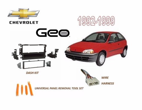 Fits 1995-1999 GEO TRACKER,CHEVY METRO, INSTALL KIT for CAR STEREO ...