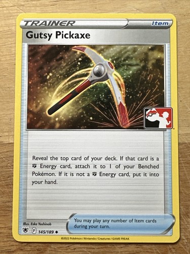 Gutsy Pickaxe - 145/189 - Non-Holo - Prize Pack 3 League Promo - NM/M ...