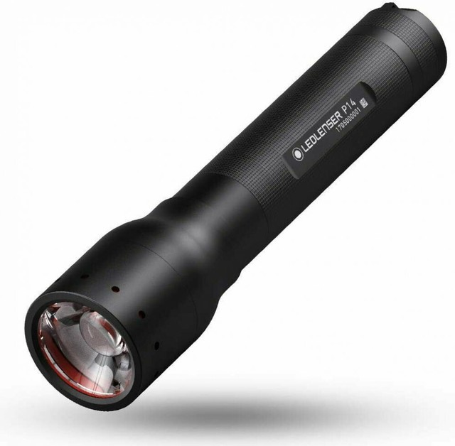 LEDLENSER LED Flashlight P14 Ipx4 Waterproof Work Construction for sale ...