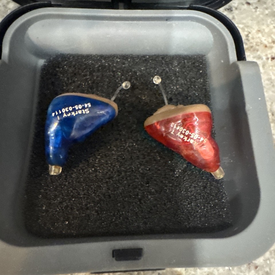 Starkey (In-The-Canal) ITC Hearing Aids Works Needs Batteries | eBay