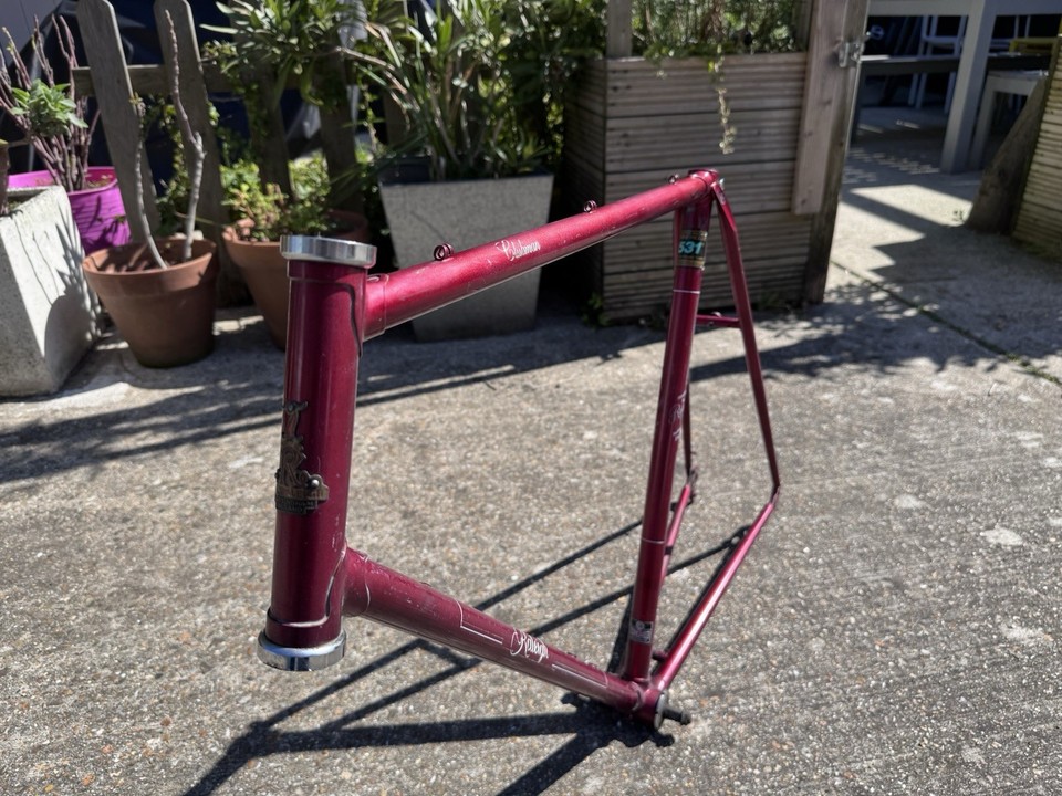 Raleigh Vintage Road Bike Frame Reynolds 531 | eBay UK