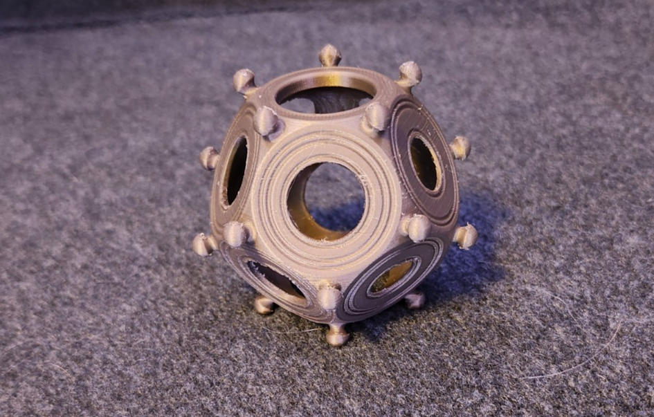 3D Printed Roman Dodecahedron - Medium | eBay