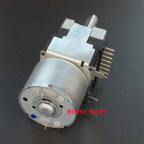 1PC ALPS RK168 50K 8pins Potentiometer Rotary Motor-driven Metal shaft ...