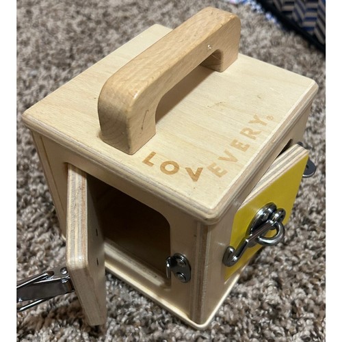Love Every Wooden Lock Box 4 Different Doors & Various Locking Features ...