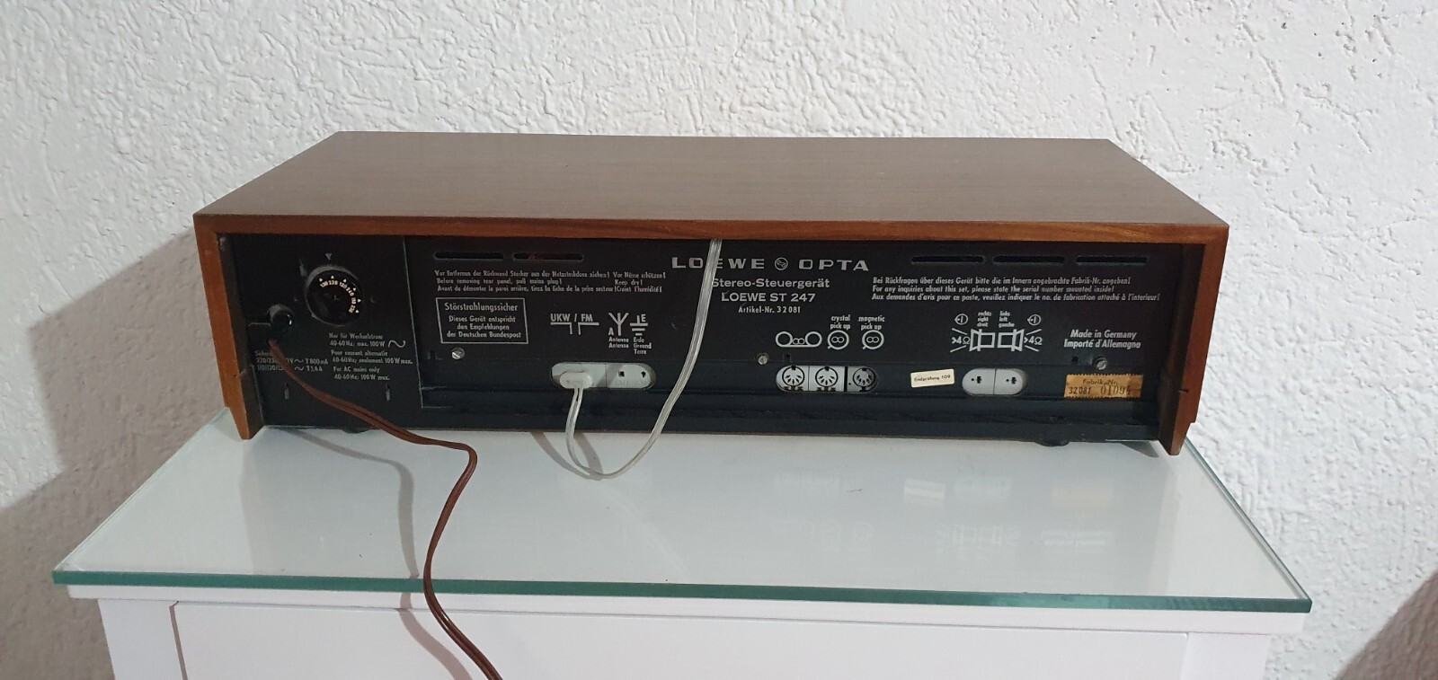 LOEWE OPTA LOEWE ST 247 STEREO STEUERGERÄT | eBay
